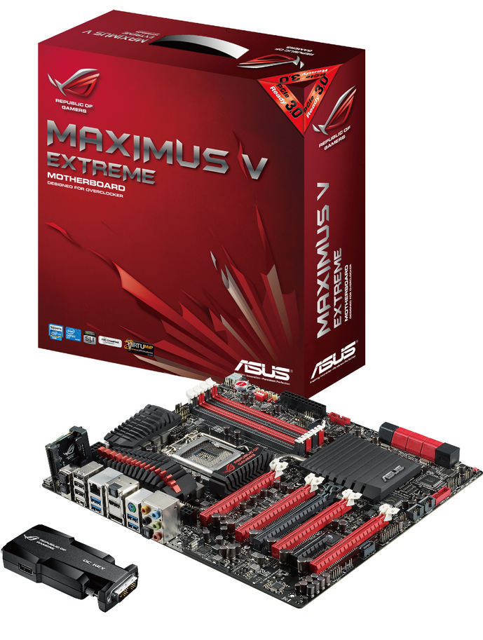 ASUS ROG Maximus V Extreme Unveiled At The Davao Cyber Expo 2012 ...